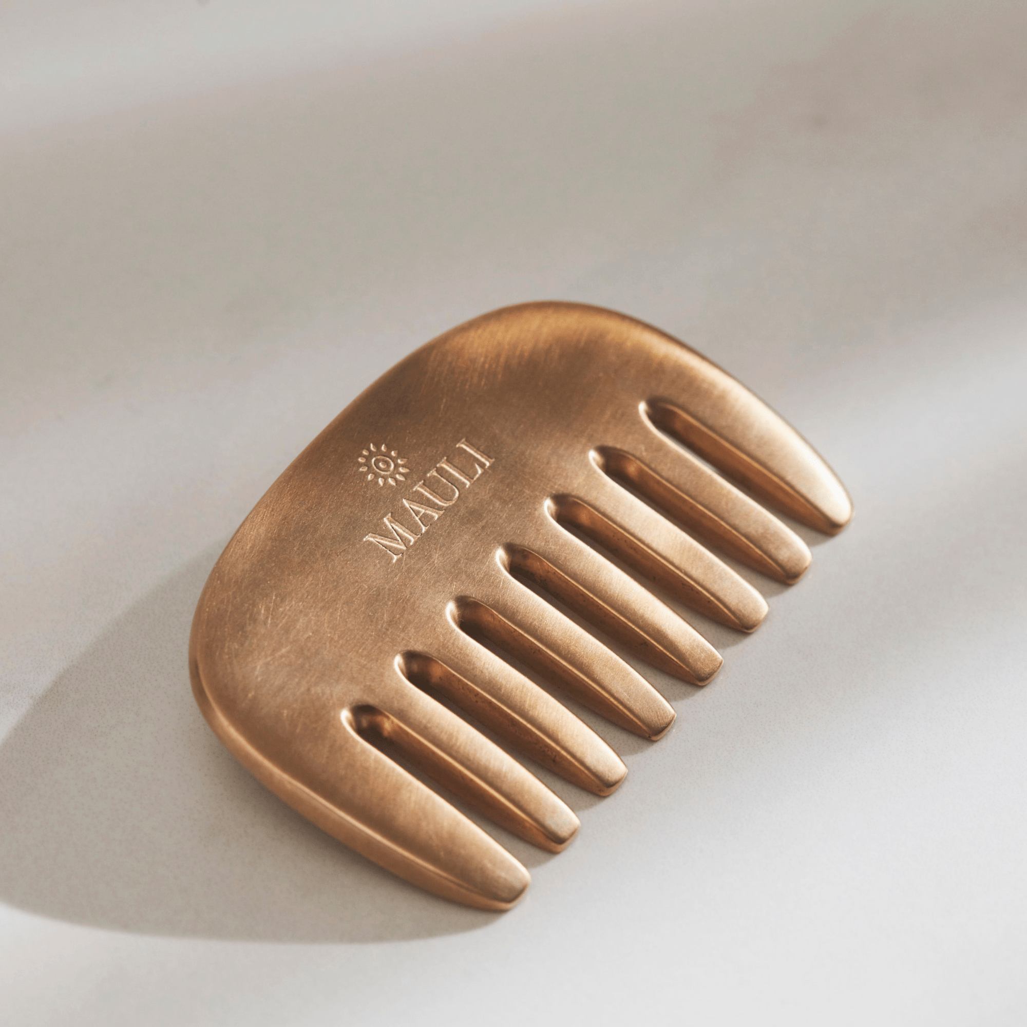 Grow Strong Kansa Comb - Scalp Massage Tool For Thicker, Healthier Hair ...